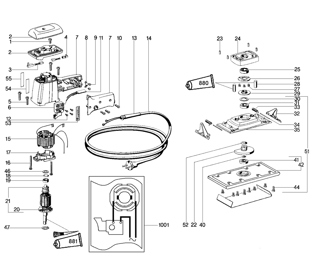 Buy Metabo SR4321-(604321420) Replacement Tool Parts | Metabo SR4321 ...